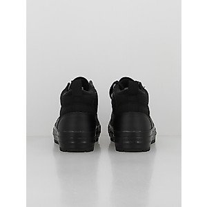 Converse Unisex Chuck Taylor All Star Malden Street Mid High Sneaker Boot Leather - Lace up Closure Style - Black 10