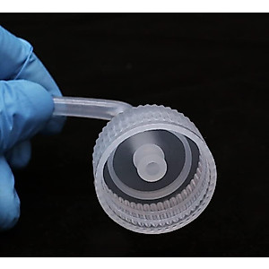 HuoHuo Plastic Wash Bottle 2 PCS LDPE Squeeze Bottles Economical Plastic Squeeze Bottle, for Chemistry,Medical, Tattoo,science lab & Gardening Various industries(500ML)