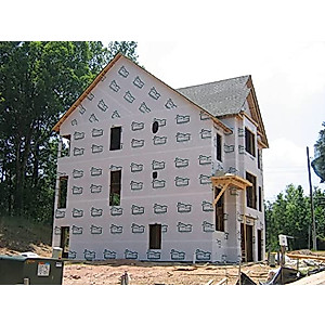 Prime Wrap PR-4575 House Wrap, 9 x 75-Foot, White