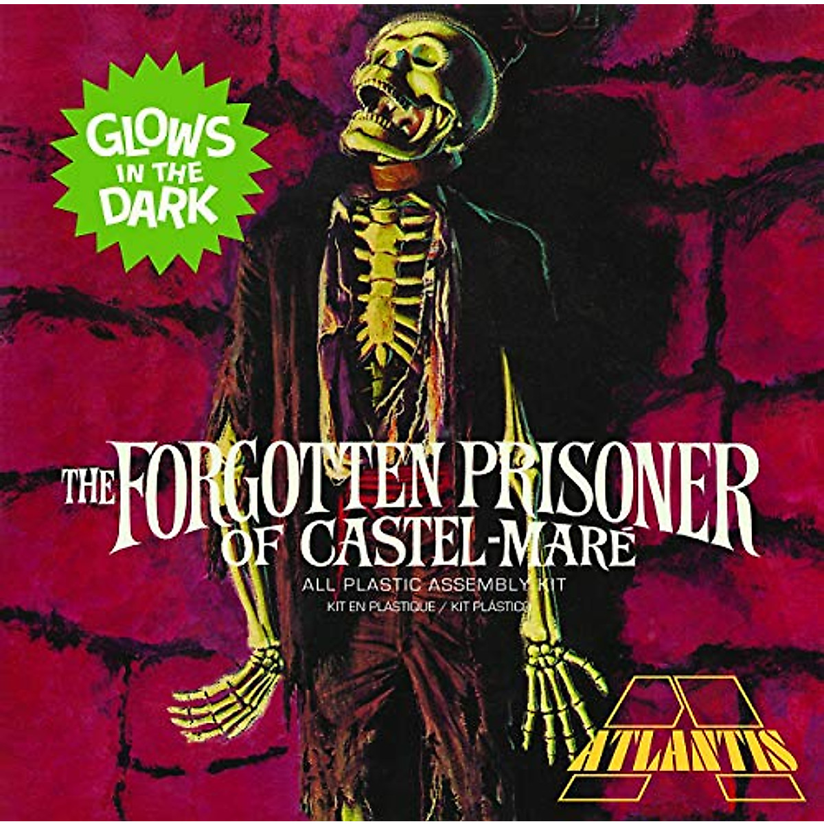 Atlantis Forgotten Prisoner of Castel Mare Glow in The Dark 1/8 Model Kit