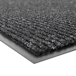 Notrax 109 Brush Step Entrance Mat, for Home or Office, 4' X 8' Charcoal, 109S0048CH