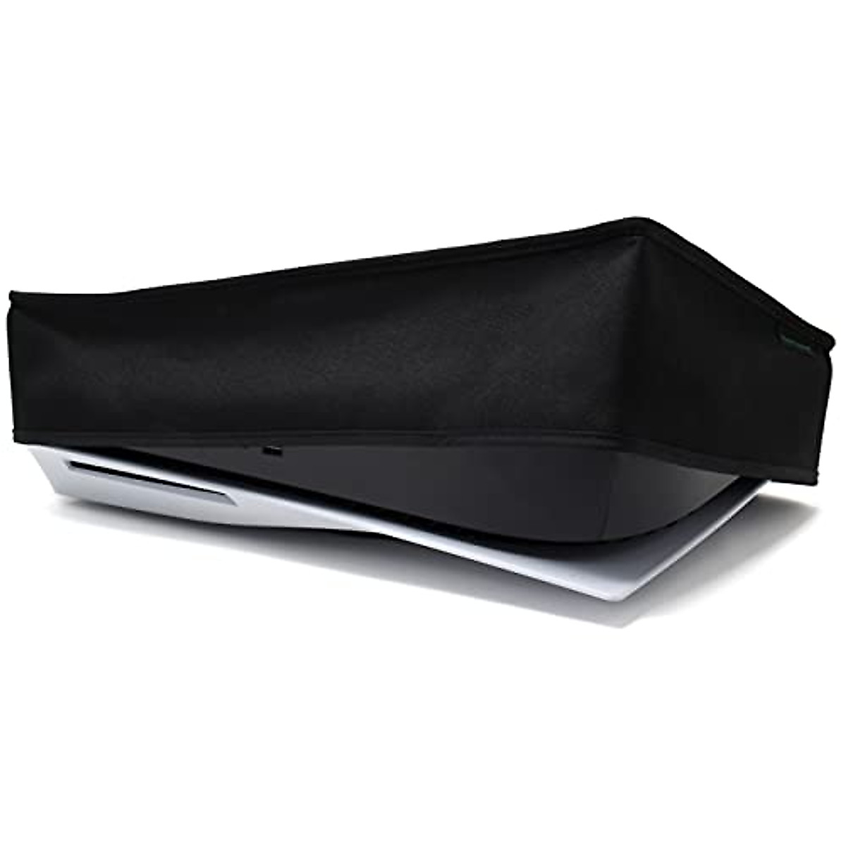 Foamy Lizard Dust Cover for Playstation 5 The Original Made in U.S.A. TexoShield Premium Ultra Soft Microfiber Lining Nylon dust Guard with Back Cable Port (Horizontal)