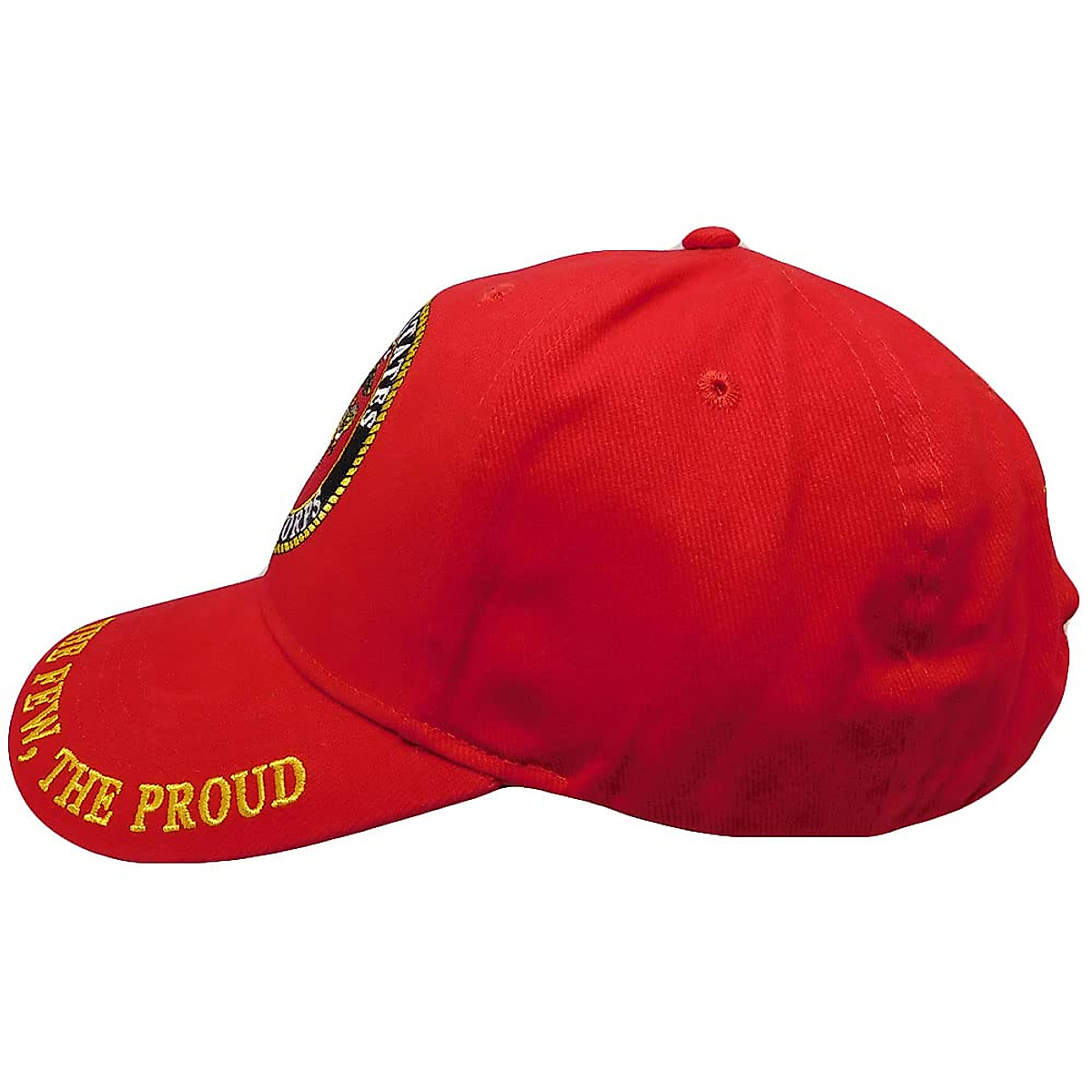 United States Marine Corps The Few The Proud Red Adjustable Embroidered Cotton Hat Cap - Officially Licensed