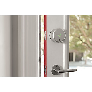August Smart Lock, 2nd Generation, HomeKit enabled (Silver)
