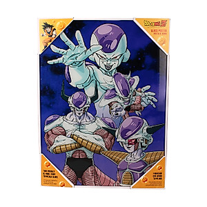 Dragon Ball - Impression en Verre - Frieza Forms - 30X40 cm