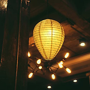 JOJOCY 8Pcs Waterproof Wasp Nest Decoy,Hanging Wasp Repellent Hornet Deterrents, Hanging Fake Wasp Nest Hornets Yellow Paper Nest Effective Deterrent Bee Hornets Fake Nest for Garden Yard Outdoors