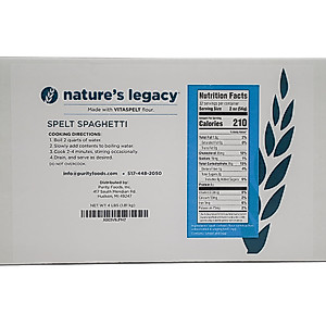 Spelt Spaghetti made with VitaSpelt Spelt Flour