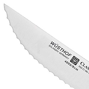 Wusthof Classic Paring Knife, One Size, Black, Stainless Steel