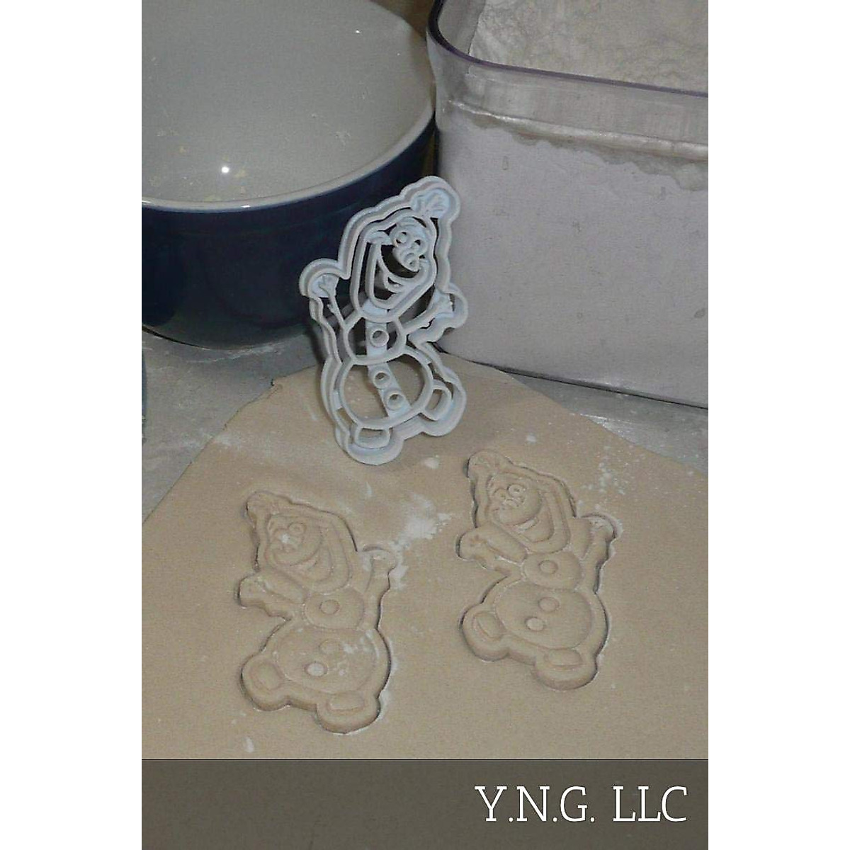 INSPIRED BY OLAF FRIENDLIEST SNOWMAN FROZEN THEME MOVIE CHARACTER COOKIE CUTTER MADE IN USA PR2647