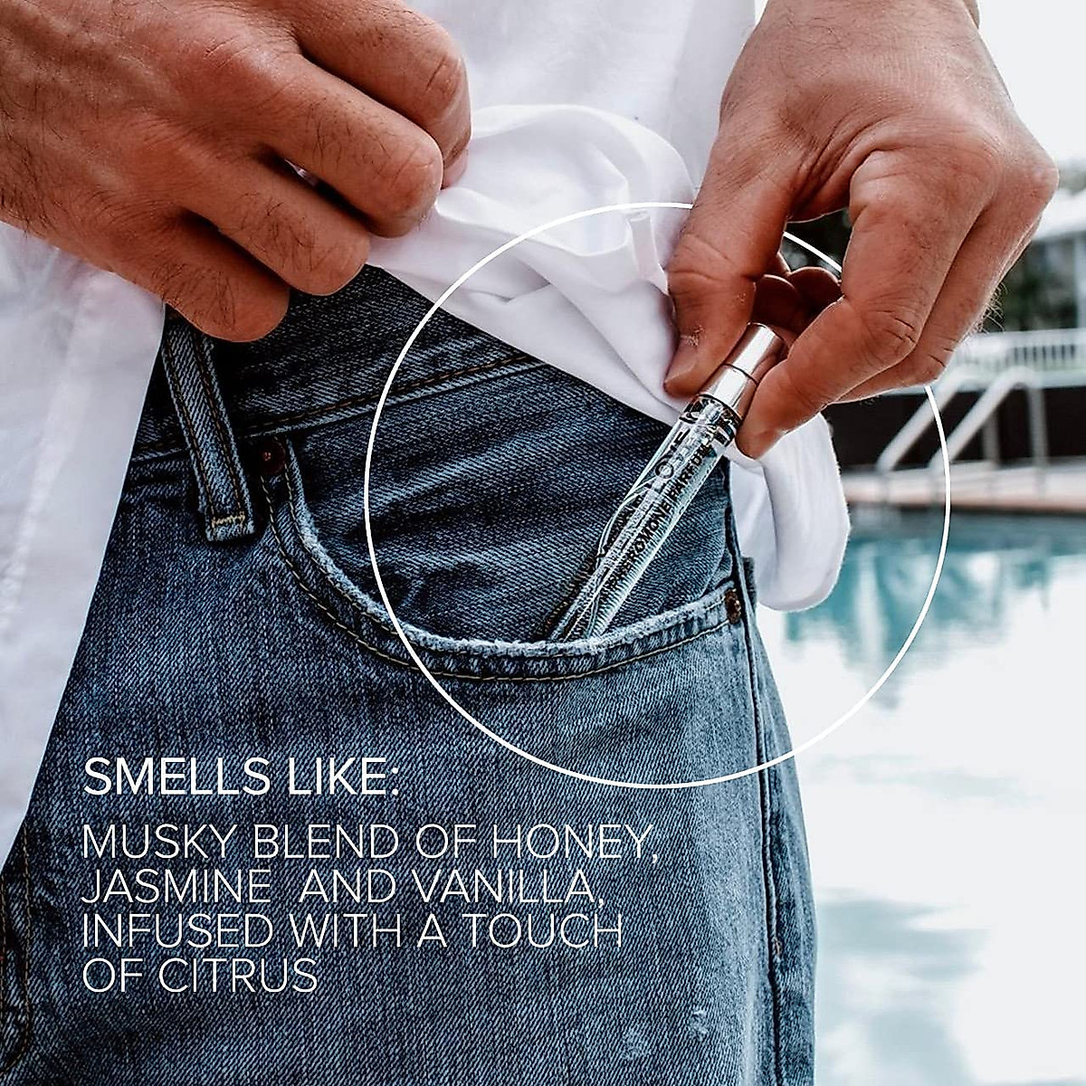 Eye of Love Confidence and Romantic Deluxe Pheromone Cologne to Attract Women in Travel Size of 10ml