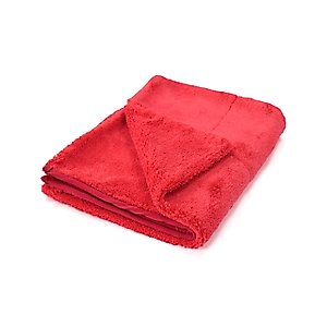 Maxshine 1000GSM Crazy Microfiber Drying Towel Series – Large Red 19.69 x 27.56 inches, Efficient Car Washing and Drying, Long Service Life