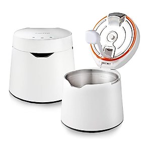 Carepod One 31S Stainless Steel Ultrasonic Cool Mist Humidifier Whisper-Quiet Easy Clean for Large Room 1gal (4liter), Only 3 Washable Parts, Auto Shut-off