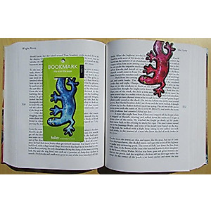 Lizard Bookmarks (Clip-over-the-page) Set of 2 - Assorted colors