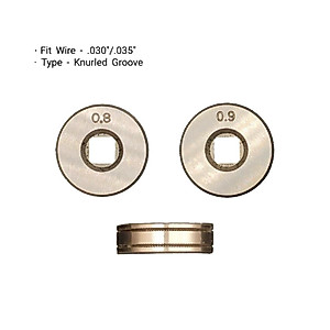 Almencla Wire feed Drive Roller Spare Parts for Welders Equipment, 030 035 Knurled