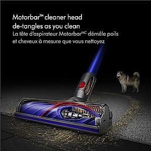 Dyson V11 Cordless Stick Vaccum, Large, Nickel/Blue