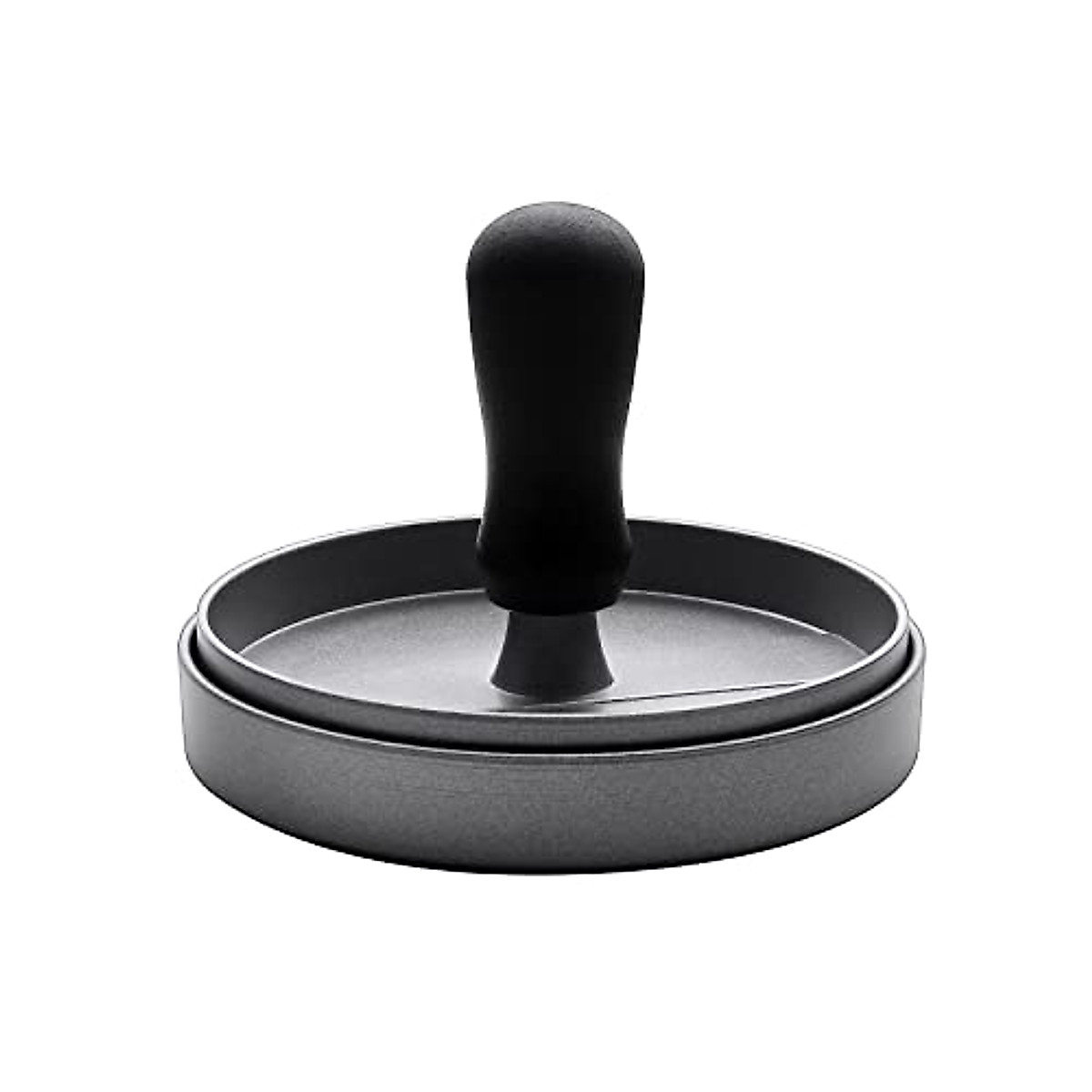 Hamburger press patty, send 150 sheets of paper, hamburger patty making mold, hamburger garlic press, hamburger mold ring easy to release round shape, suitable for meat, beef, vegetable burgers