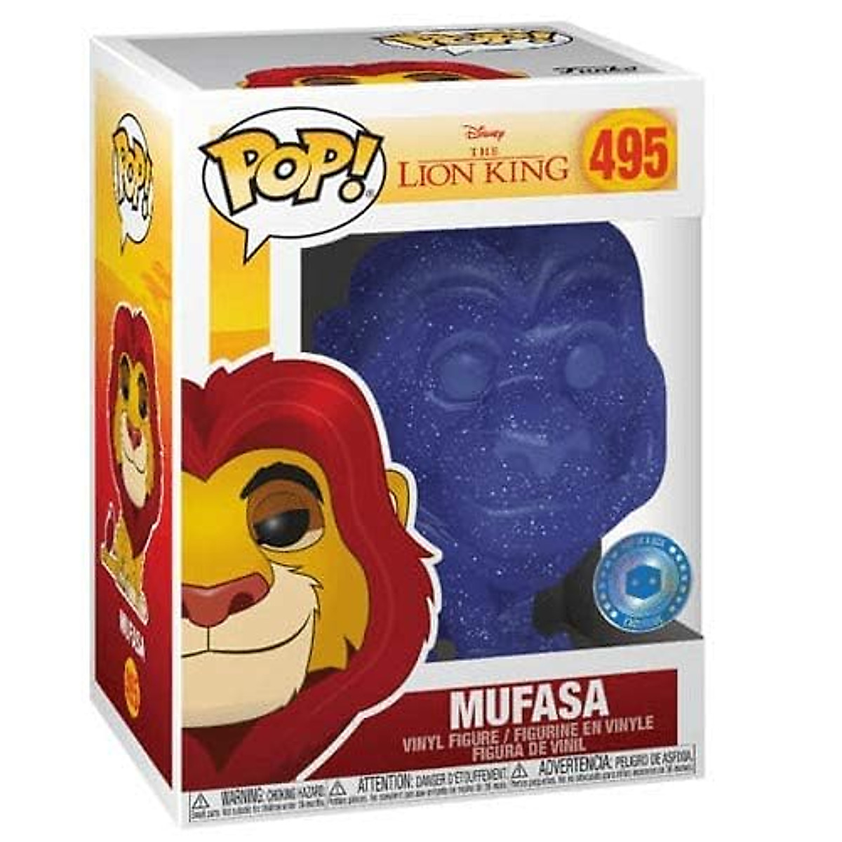 Funko POP! Disney: Lion King - Spirit Mufasa - Glitter (PIAB Exclusive)