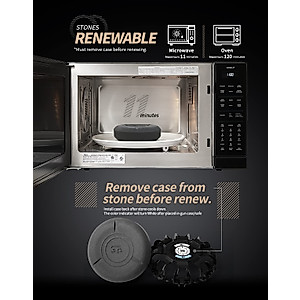 SILENT DRY Renewable Small Safe Dehumidifier Block, Rechargeable Portable Moisture Absorbers for Gun Accessories/Closet/Cabinet/Camera, up to 40L, 1 Pieces, Mine