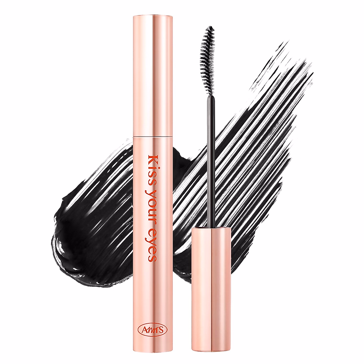 AMTS x Webtoon True Beauty, Natural Lengthening Black Mascara Volume and Length, Tubing Mascara Waterproof, Lash Extension, No Smudge, No Flaking, Korean Makeup Kbeauty Kdrama