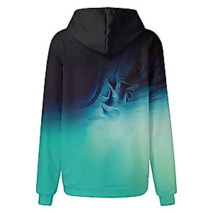 JJHAEVDY Women Hoodies Fashion Sweatshirts Drawstring Casual Outfits Winter Pullover Sweatshirt Cute Outfits for Women(1-Dark Blue,XX-Large)