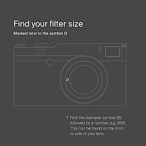 Urth 82mm ND2-400 Variable ND Lens Filter - 1-8.6 Stop Range, Ultra-Slim 20-Layer Nano-Coated Neutral Density Filter for Cameras