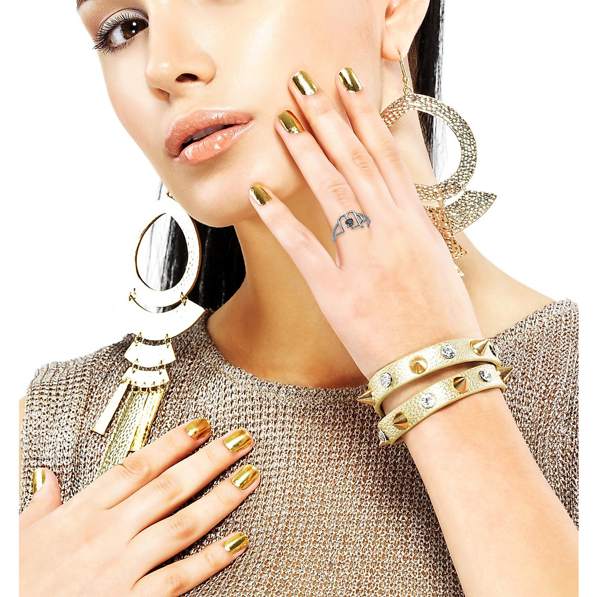 Takar 10K Gold Virgo Zodiac Ring With Cubic Zirconia, Gold Rope Astrology Rings For Women And Men, September Birthstone Ring, Astrology Gifts For Women, Made In USA