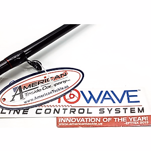 Carrot Stix Casting Fishing Rod Wild Wild Black with Microwave Guides (6'7" Medium)