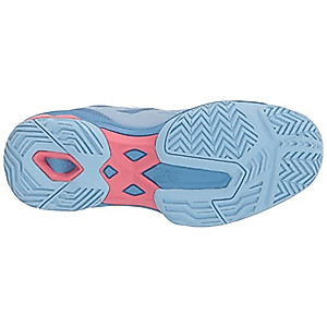 Mizuno Women's Wave Exceed Light Tennis Shoe, Dutch Canal/White, 9.5