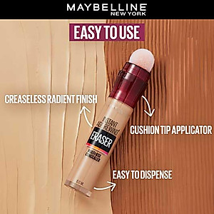 Maybelline Instant Age Rewind Eraser Dark Circles Treatment Multi-Use Concealer, 130, 1 Count (Packaging May Vary)