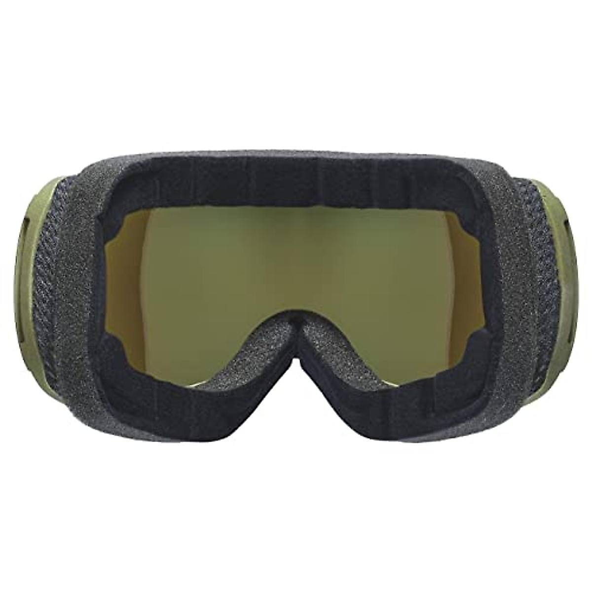 uvex contrast enhancing anti-fog & sustainable OTG ski & snowboard goggles with UV protection for women & men, downhill 2100 CV planet, Fierce red/orange-green