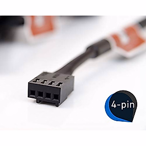 Noctua NF-A14 iPPC-3000 PWM, Heavy Duty Cooling Fan, 4-Pin, 3000 RPM (140mm, Black) for Desktop