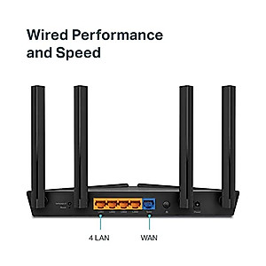TP-Link Wifi 6 AX1500 Smart WiFi Router (Archer AX10) 802.11ax Router, Dual Band AX Router,Beamforming,OFDMA, MU-MIMO, Parental Controls, Works with Alexa (Renewed)