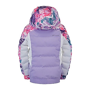 Spyder Atlas Synthetic Down Ski Jacket Little Girls Purple 6