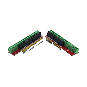 DEVMO 2Pcs Proto Screw Shield V2 Expansion Board Terminal Compatible with Ar-duino UNO R3 Top