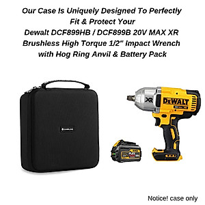 Caseling Case. Fits Dewalt DCF899B or DCF899HB Drill. (CASE only)