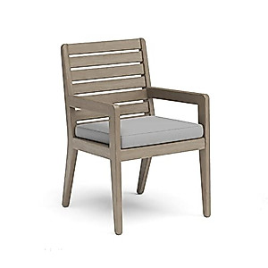 homestyles Sustain Outdoor Dining Armchair Pair, Gray