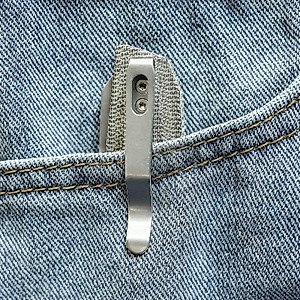 Kizer Genie Pocket Knife 3.39 Inches 154CM Steel Blade EDC Knife Green Micarta Handle Folding Pocket Knife Thumb Hole Openers Camping Hunting Knife V4545C1