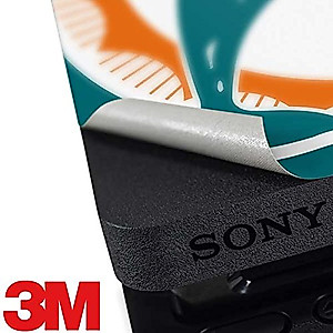 Skinit Decal Gaming Skin Compatible with PS4 Pro Console and Controller Bundle - Officially Licensed NFL Miami Dolphins Retro Logo Design