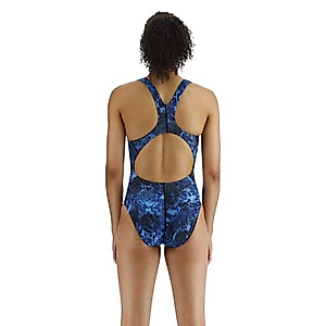 TYR womens Durafast Lite Maxfit One Piece Swimsuit, Diploria Blue, 36 US