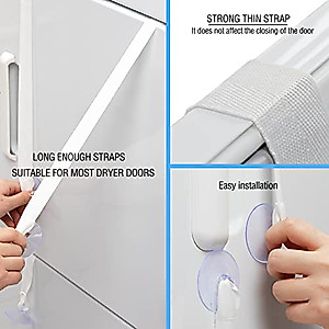 MIFNRO Sneaker Wash and Dry Bag for Dryer, Sneaker Drying Bag for Laundry, with 4 Suction Cup Hooks for Easy Installation, Use YKK Zipper（1 M ）