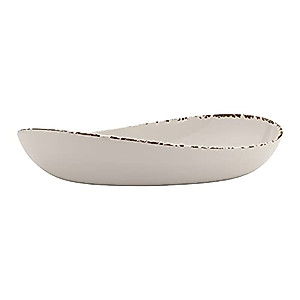 G.E.T. B-65-TC Large Oval Melamine Serving Bowl, 2 Quart, Tuscan
