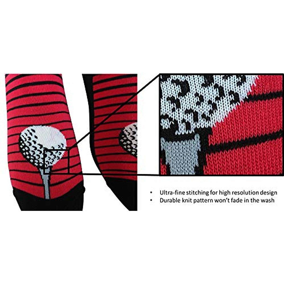 The Floor Is Lava Socks Funny Novelty Crazy Fun Gift for Him Sarcastic Saying (Red) - Mens (7-12)