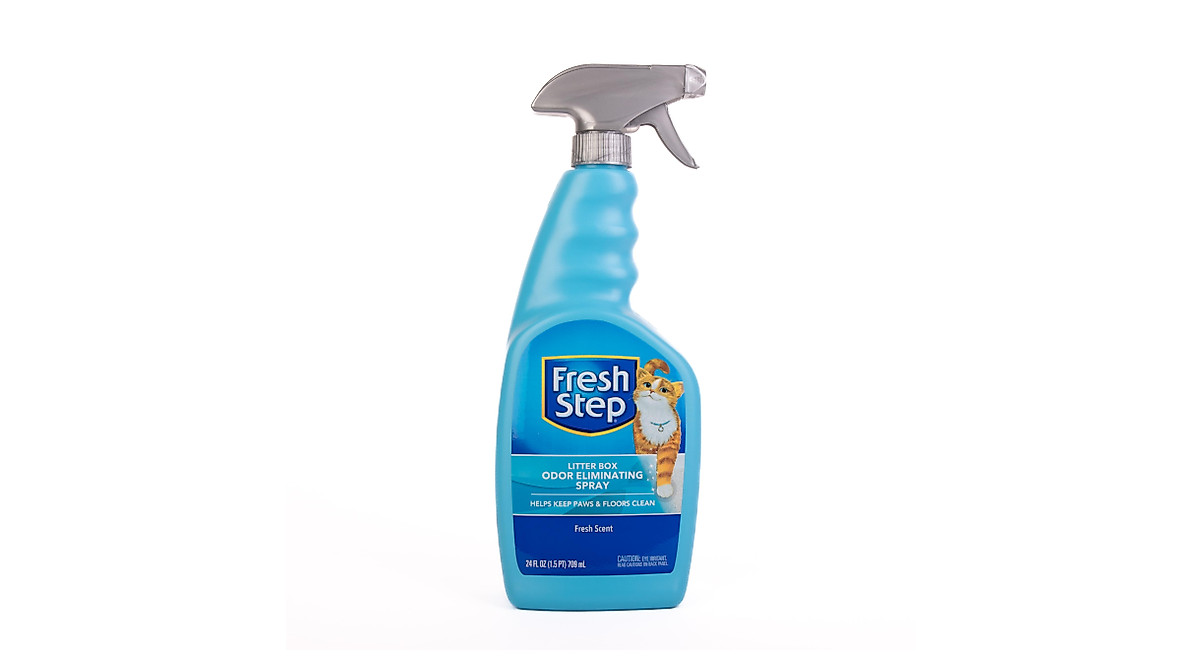 Fresh Step Cat Litter Box Odor Eliminating Spray | Cat Deodorizer Spray ...