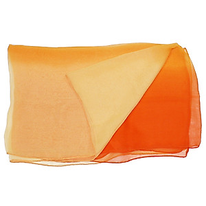 Ted and Jack - Silk Ombre Lightweight Accent Scarf in Oranges