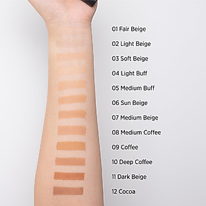 L.O.C.K. Color L.o.c.k. it Good Boundation 01 Fair Beige, B.B Cream + Foundation, Medium Coverage, Net. 1.05 fl.oz. / 30g,