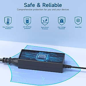 65W N15Q9 N15Q8 19V 2.37A Laptop Charger for Acer Chromebook CB3-532 C720 C740 C731 11 R11 R13 14 15 CB3 CB5 CB3-431 CB5-132T CB3-131 A13-045N2A PA-1450-26 Aspire 5 A515-54 A515-46-R14K Power Cord