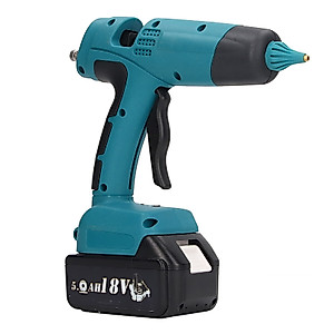 Hot Glue Cordless Quick Melting Handheld Electric Power Thermo Tool 60W PTC Heating for DIY Craft Carpentry Repairs