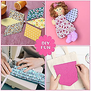 150 Pcs 10 x 10 Inches Cotton Fabric Bundle Precut Fat Squares Fabric Scraps Cotton Quilting Fat Flower Animals Cartoon Fabric Patchwork for DIY Craft Sewing Clothing