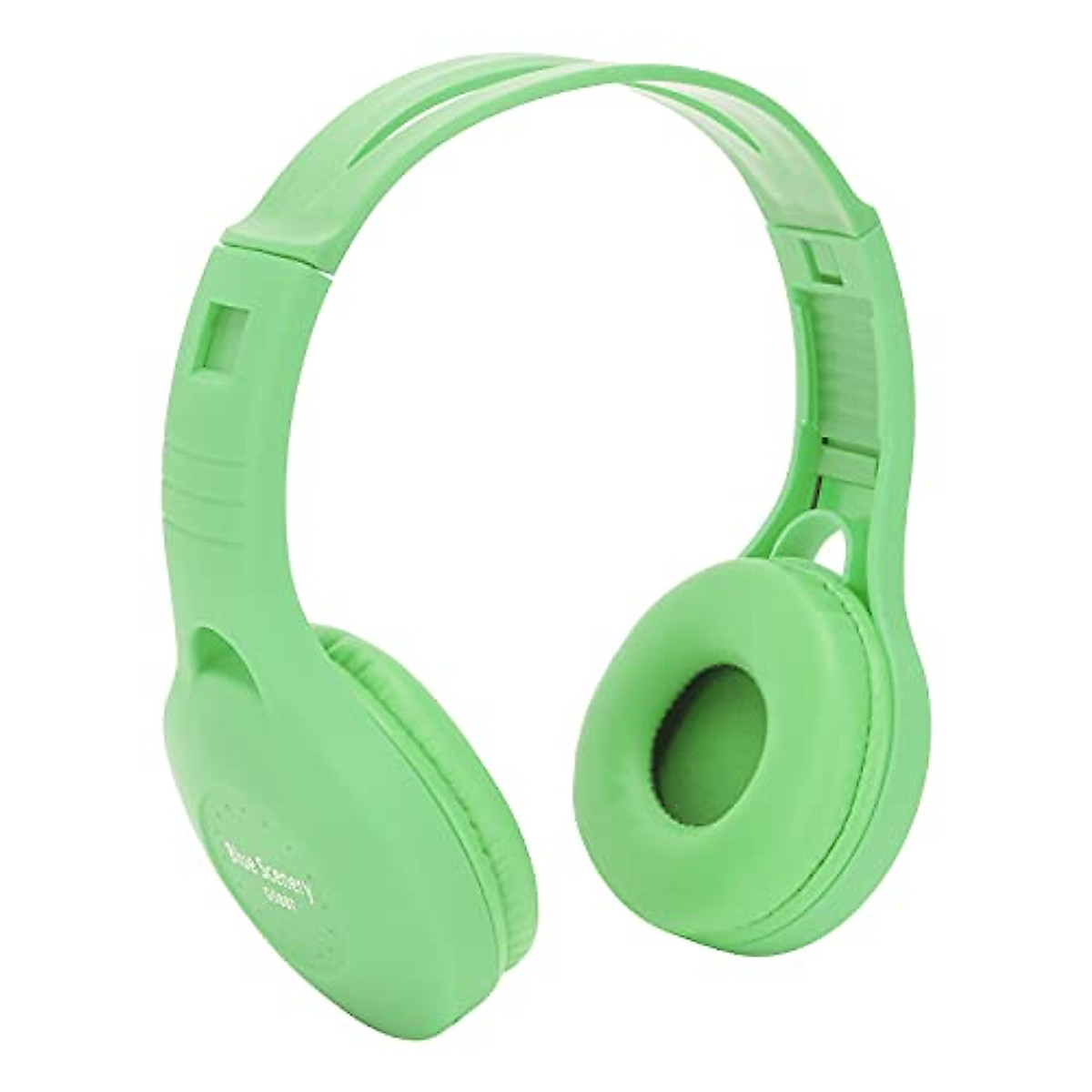 FASJ Wireless Headphones, Bluetooth5.0 Stereo Adjustable On Ear Gaming Headphone with Microphone /3.5mm Interface Supporting FM Memory Card, Noise Cancelling Headset for Sports Travel Work(Green)