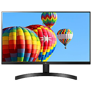 LG 27ML600M-B 27 inch Full HD 16:9 IPS 3-Side Borderless Radeon FreeSync Monitor Bundle with 1 YR CPS Enhanced Protection Pack and Elite Suite 18 Standard Editing Software Bundle